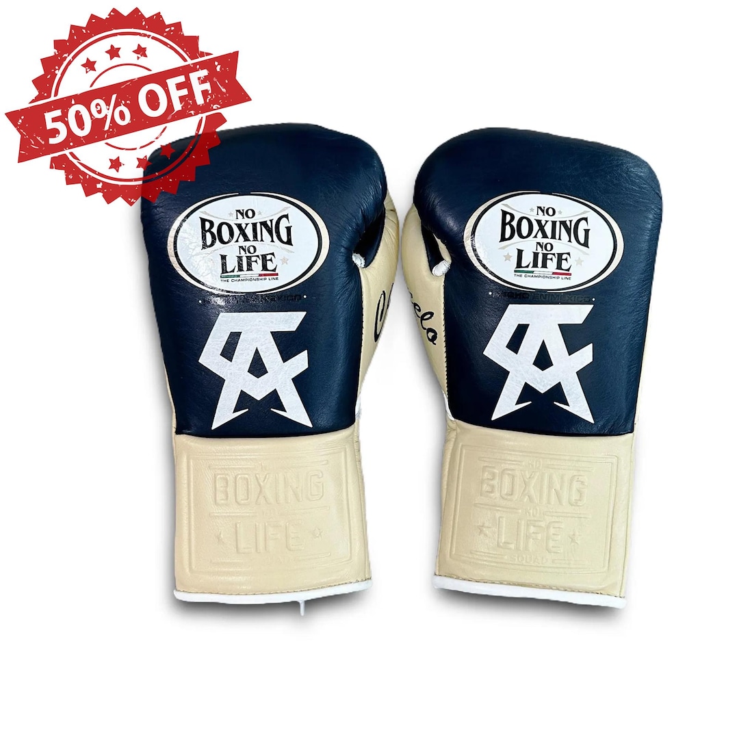 No Boxing No Life Boxing Gloves, Leather Boxing Gloves, Customized ...