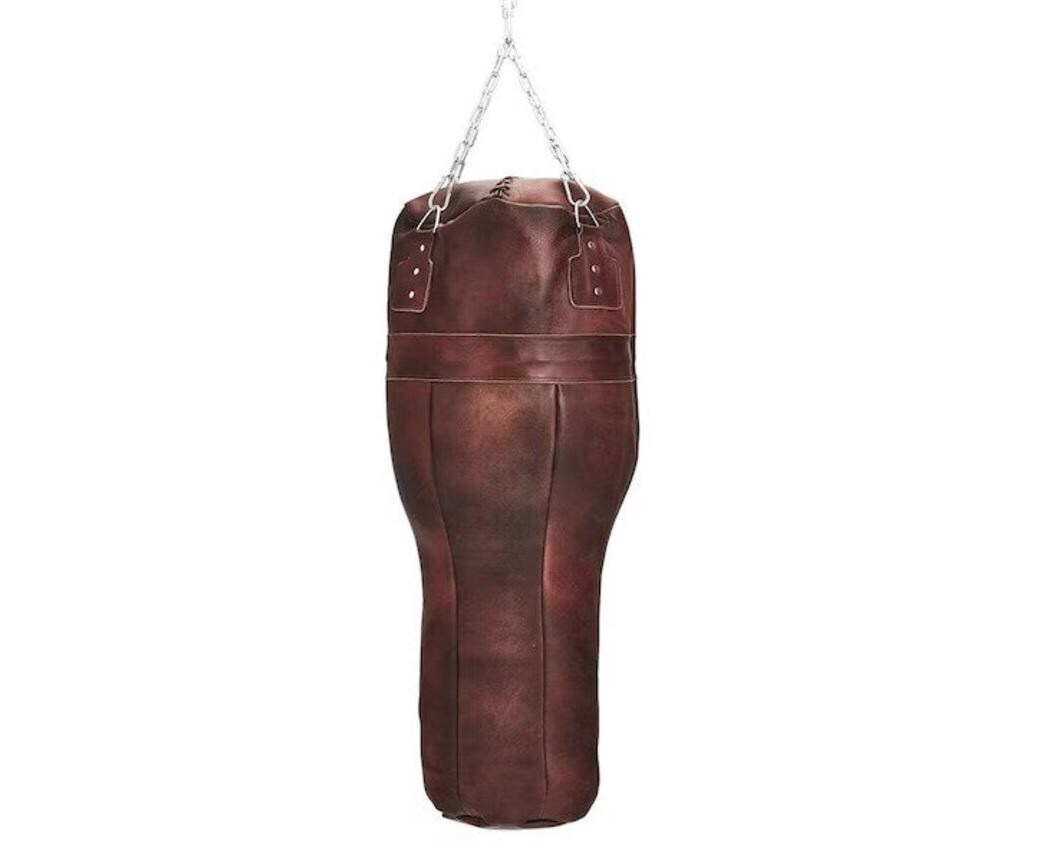 Cowhide Leather Uppercut Punching Bag, Handmade Heavy Bag - Etsy