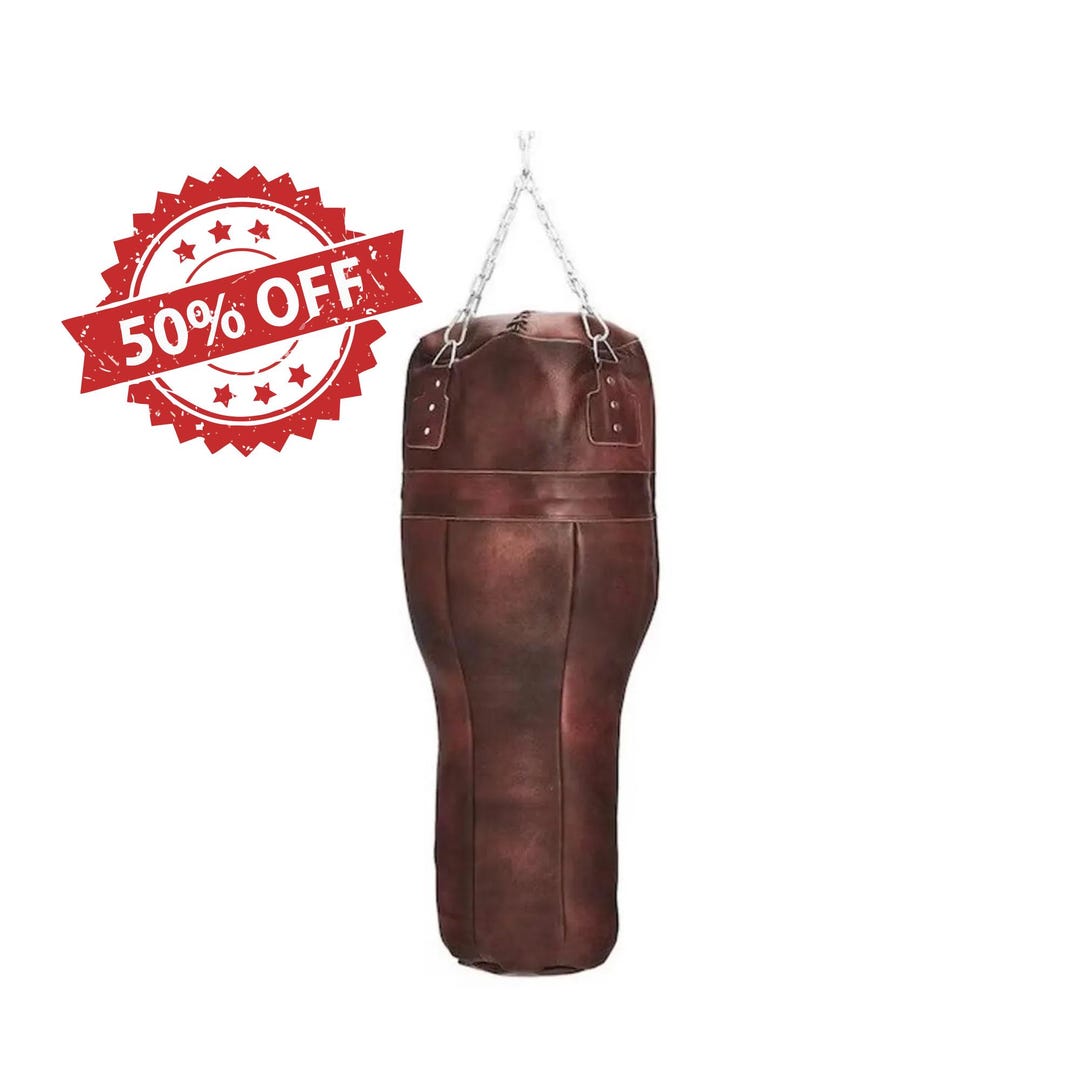 Cowhide Leather Uppercut Punching Bag, Handmade Heavy Bag - Etsy