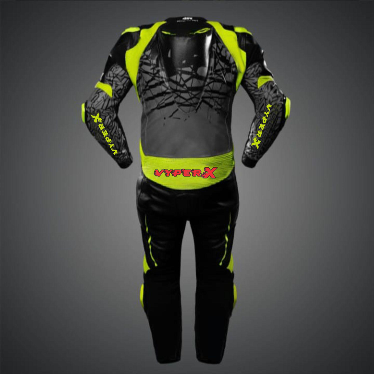 Vyperx Motogp Men Motorbike Racing Suit - Top Grain Cowhide Mild ...