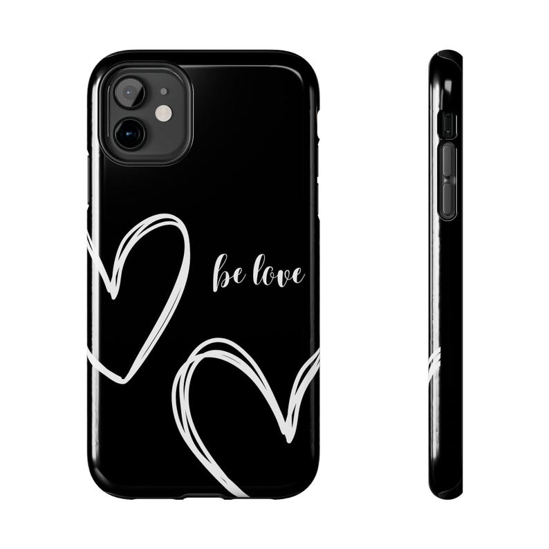 Chic Heart Phone Case - Modern Phone Cover, Love Gift, Valentine's Day ...