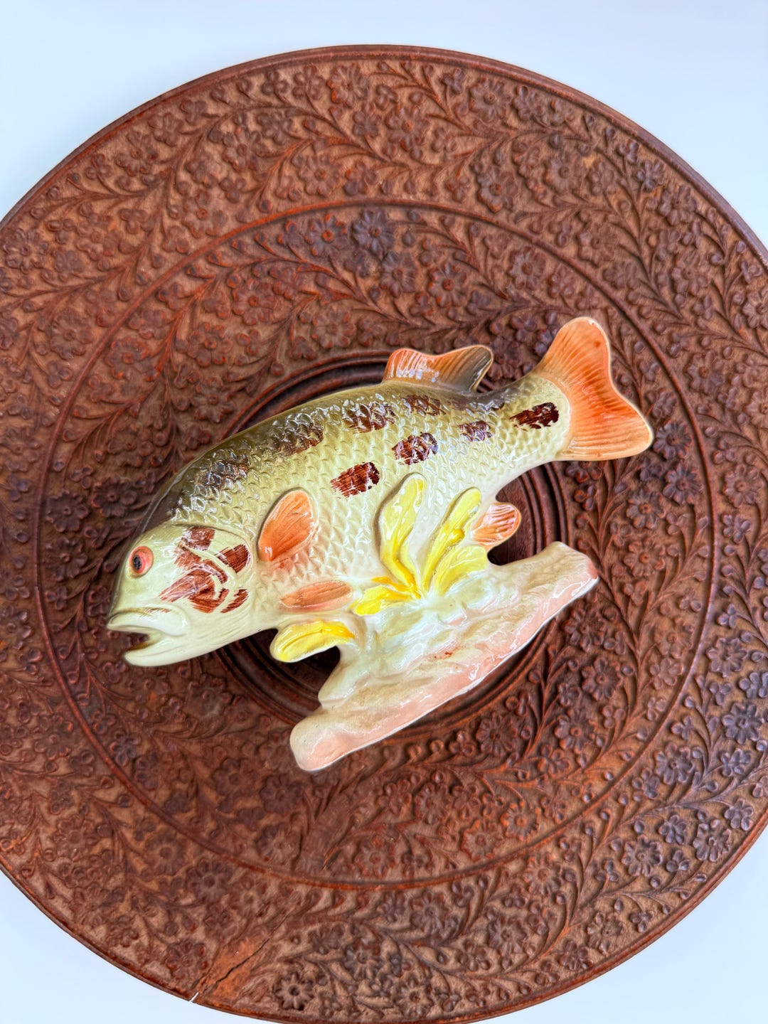 1950s Ceramic Fish Planter by Relpo Ceramics Chicago, IL, Made in Japan ...