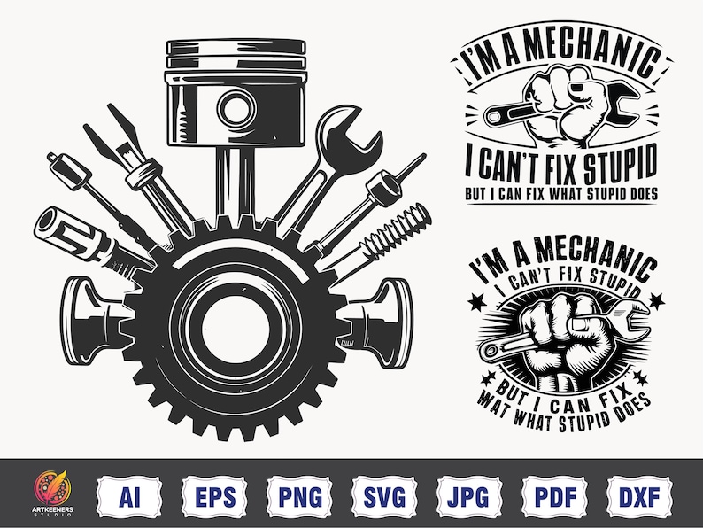Mechanic Svg Png Bundle, Mechanic Shirt Svg, Mechanic Tools Svg, Repair ...