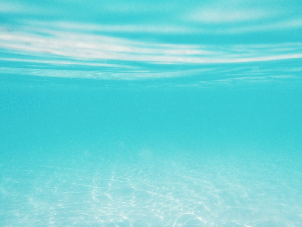 Underwater Beach Photography, Ocean Photography, Underwater Print ...