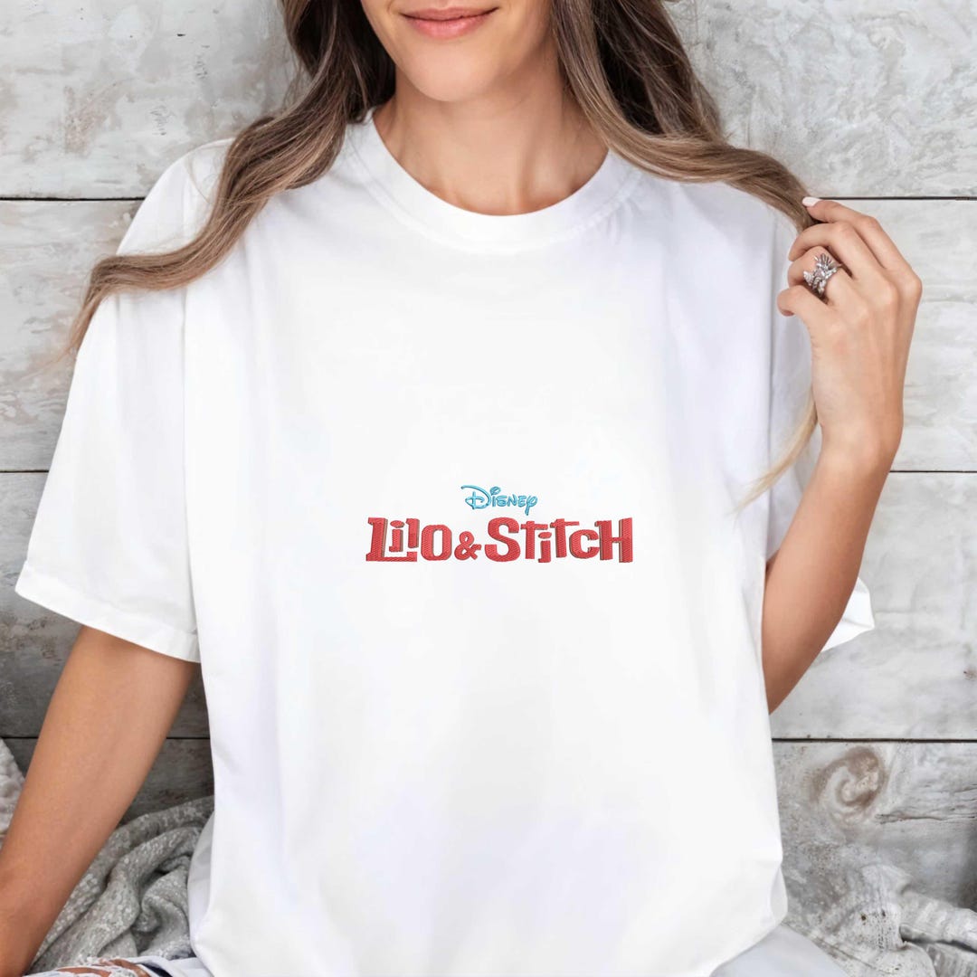 Cute Alien Duo Embroidery Design, Cartoon Style Text Stitch, Fun Summer ...