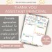 Assistant Principal Thank You Worksheet | Student Gift (PDF) - Etsy
