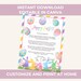 Editable Easter Bunny Letter for Kids, Custom Printable Note From the ...