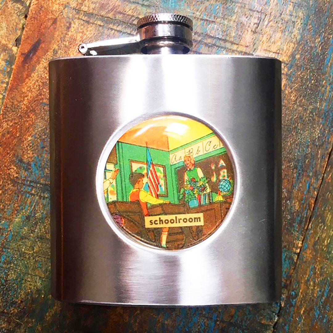 Teacher Flask - Etsy