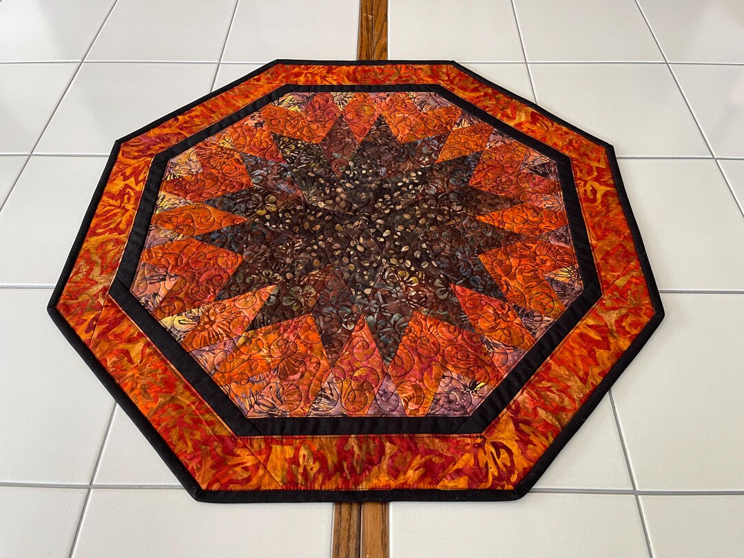 Quilted Fall Table Centerpiece - Etsy