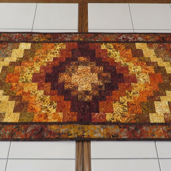 Batik Table Runner - Etsy