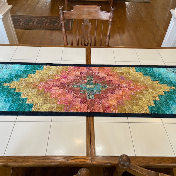 Batik Table Runner - Etsy