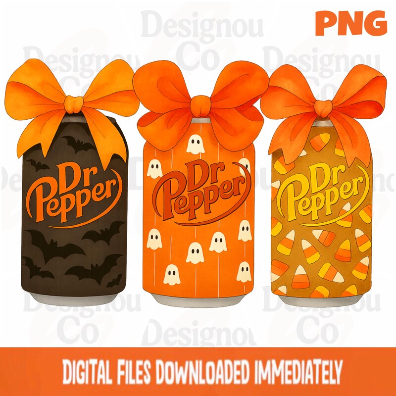 Dr Pepper Can With Bow Svg - Etsy