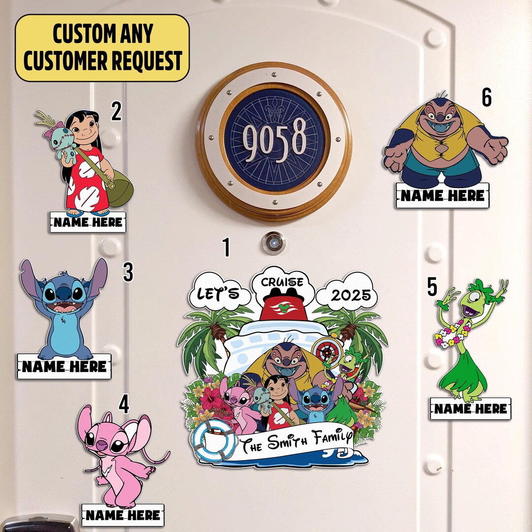 Personalize Lilo Stitch Let's Cruise 2025 Personalized Stitch Cruise ...