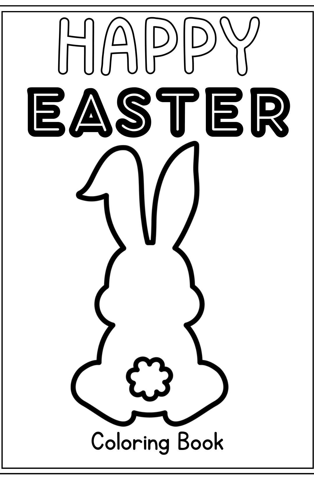 Easter Coloring Book - Etsy
