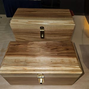 Hand Made Cedar Keepsake Box - Etsy