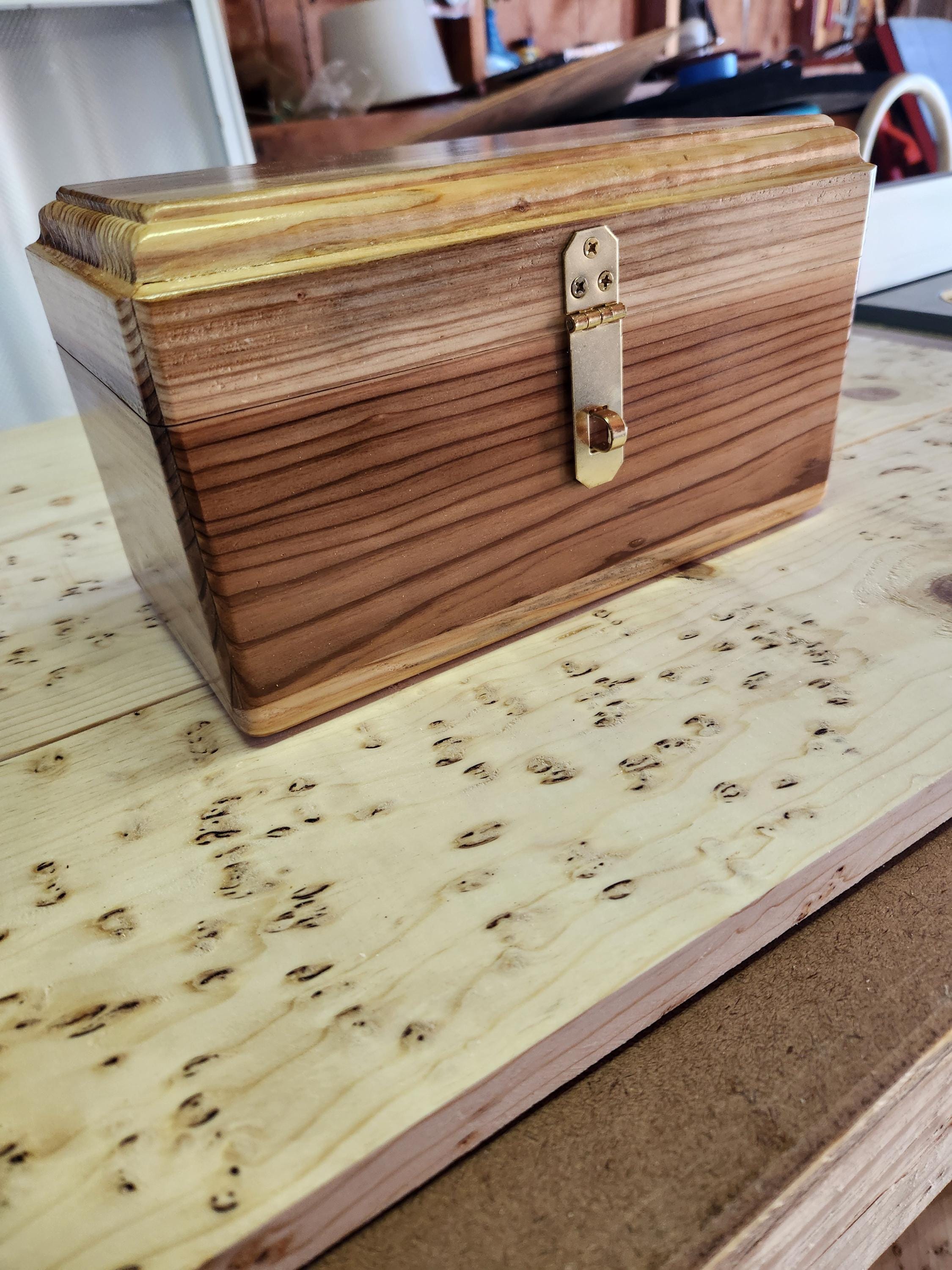 Hand Made Cedar Keepsake Box - Etsy