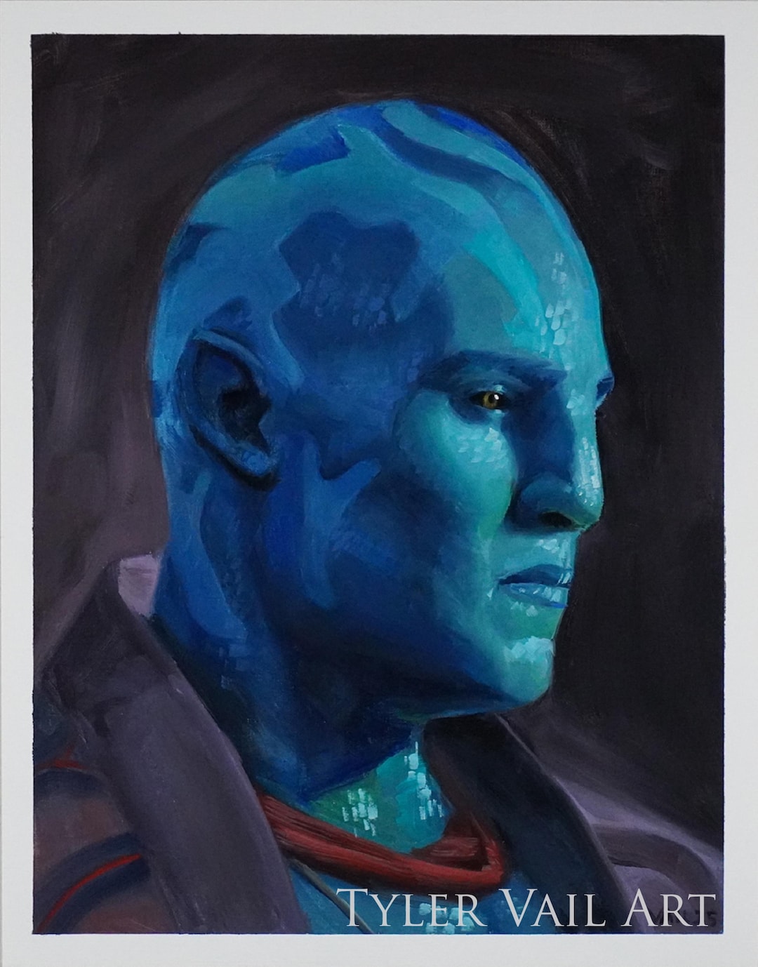 Hand Made Original Oil Painting Art of Kai From Avowed. - Etsy