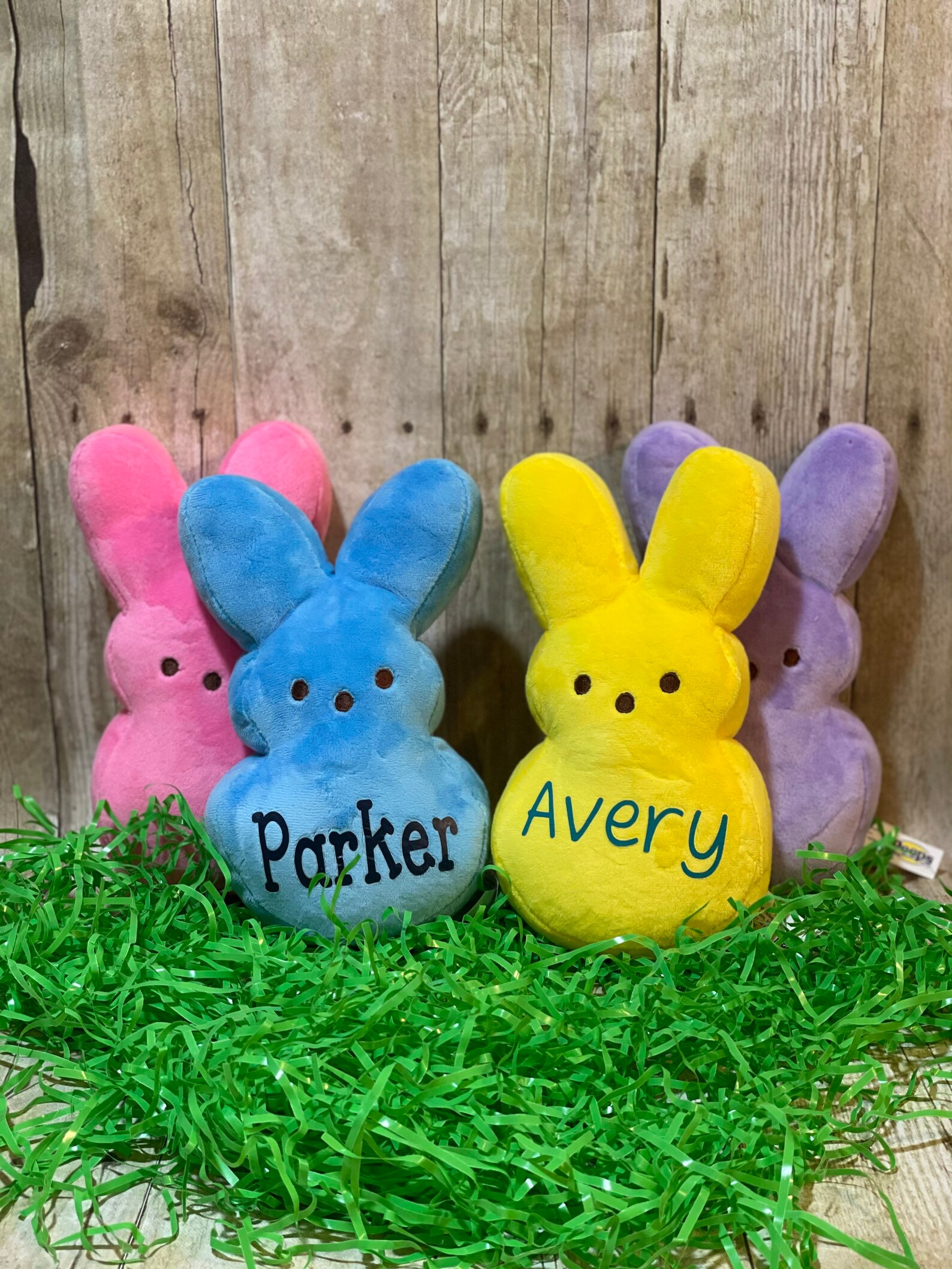 Personalized Easter Peeps | Easter Basket Stuffers | Mini Peep Plush ...