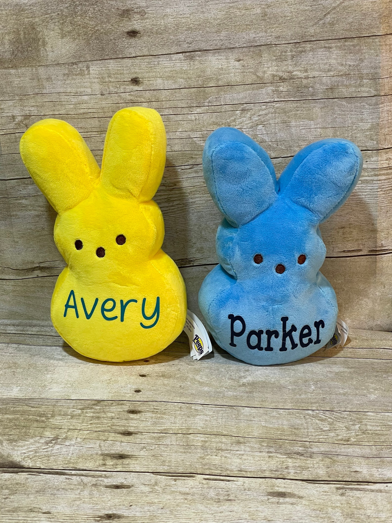 Personalized Easter Peeps | Easter Basket Stuffers | Mini Peep Plush ...