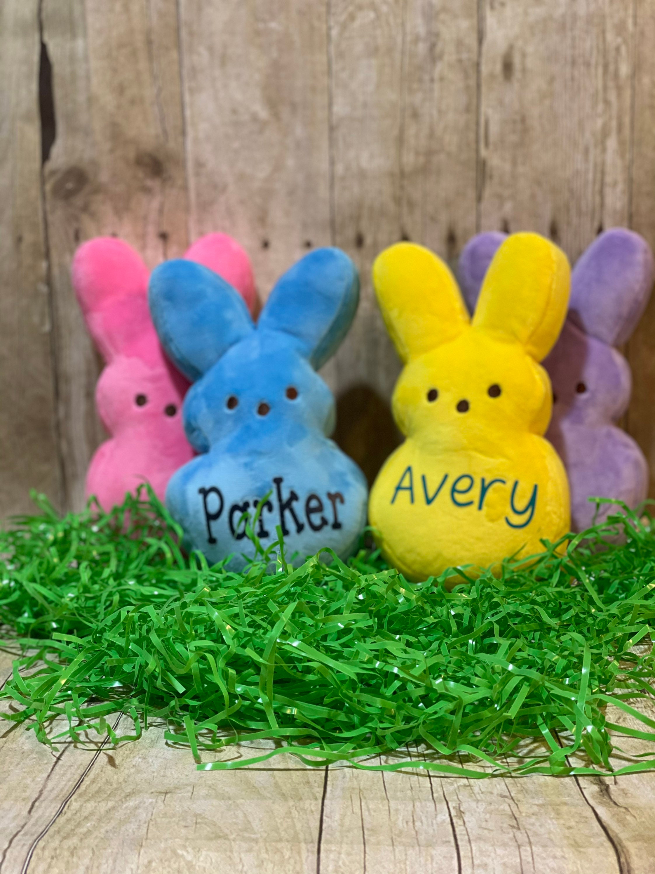 Personalized Easter Peeps | Easter Basket Stuffers | Mini Peep Plush ...
