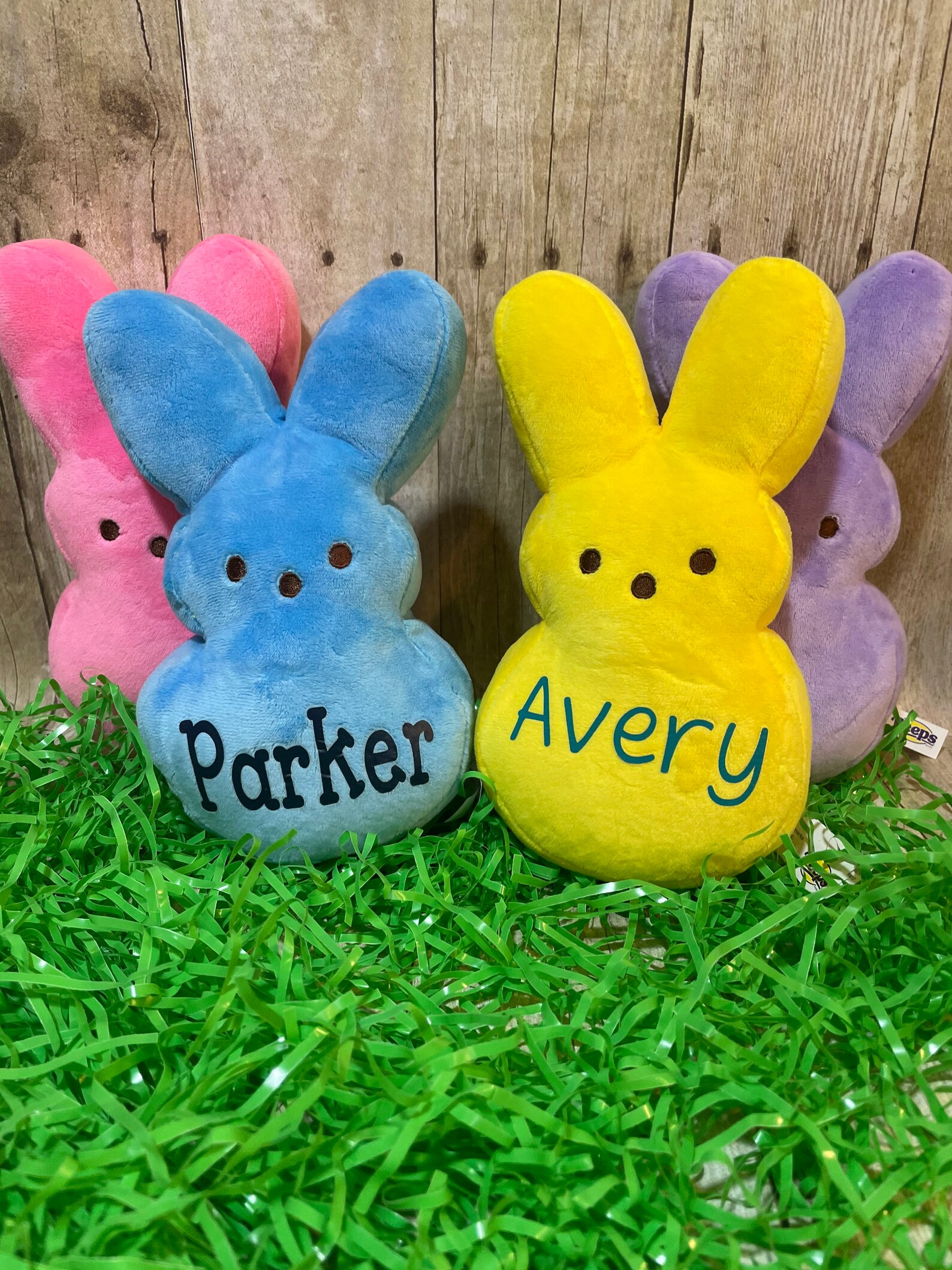 Personalized Easter Peeps | Easter Basket Stuffers | Mini Peep Plush ...