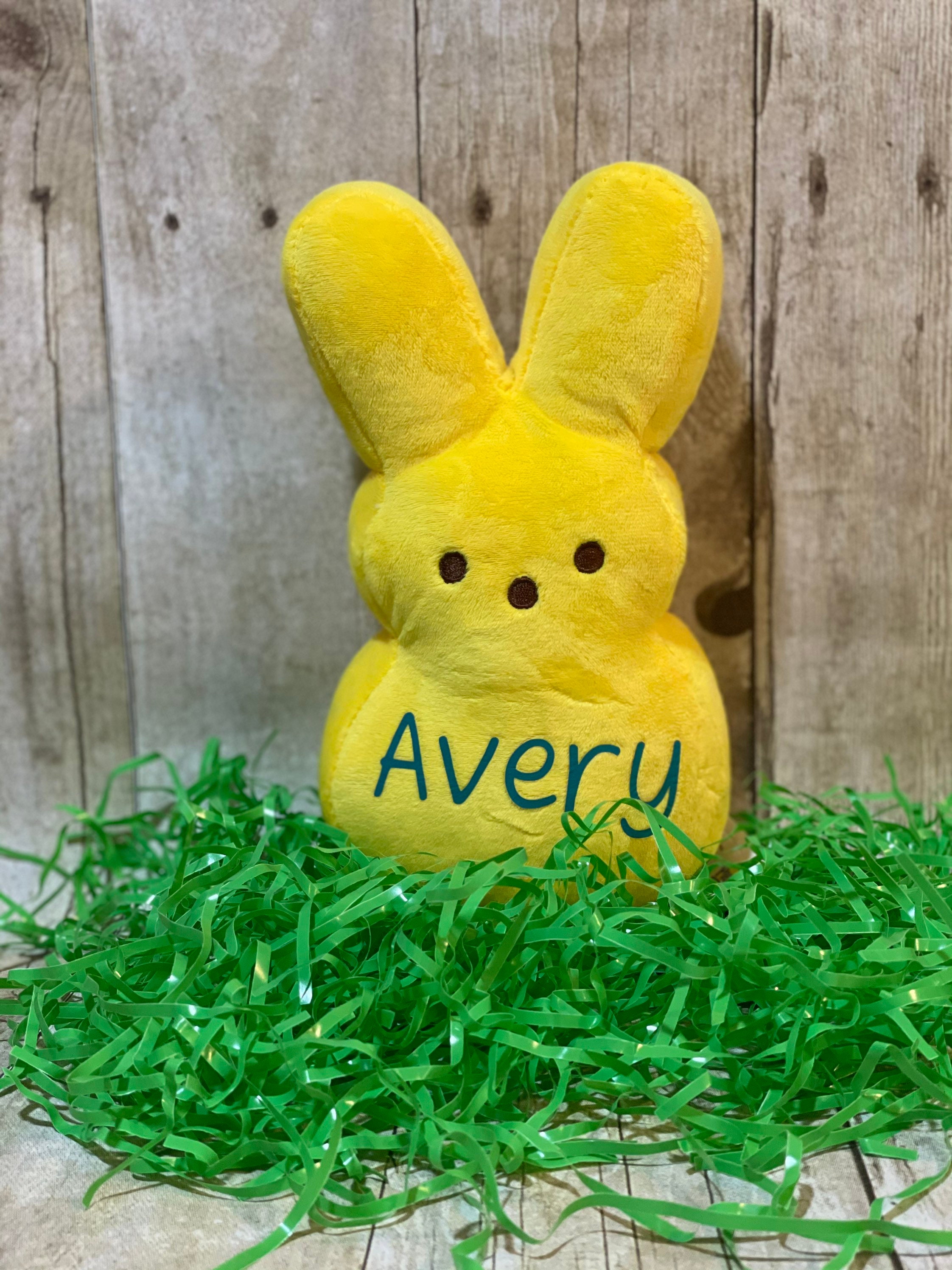 Personalized Easter Peeps | Easter Basket Stuffers | Mini Peep Plush ...