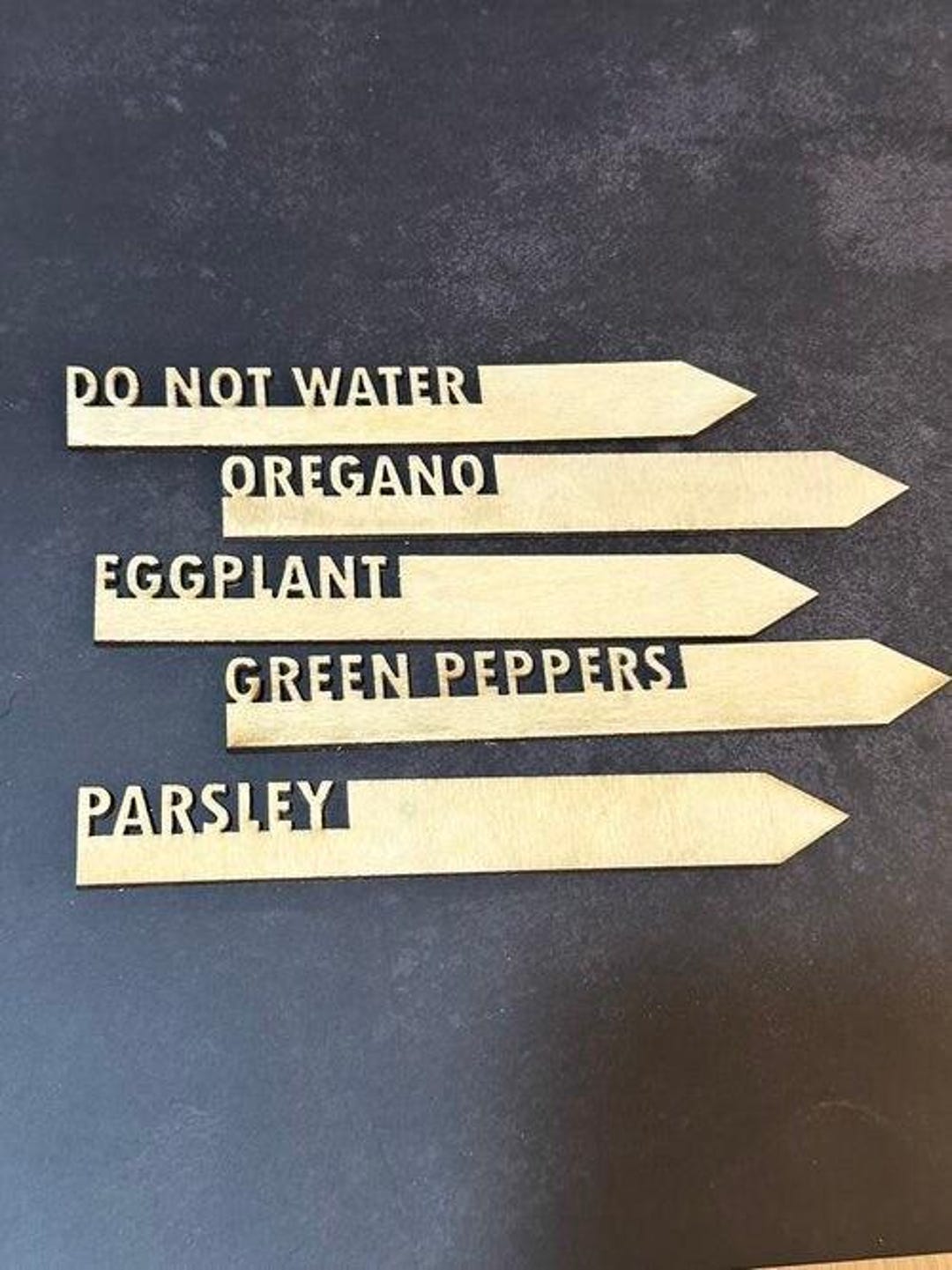 Oregano Plant Identification Stake | Handmade Plant Stakes for ...