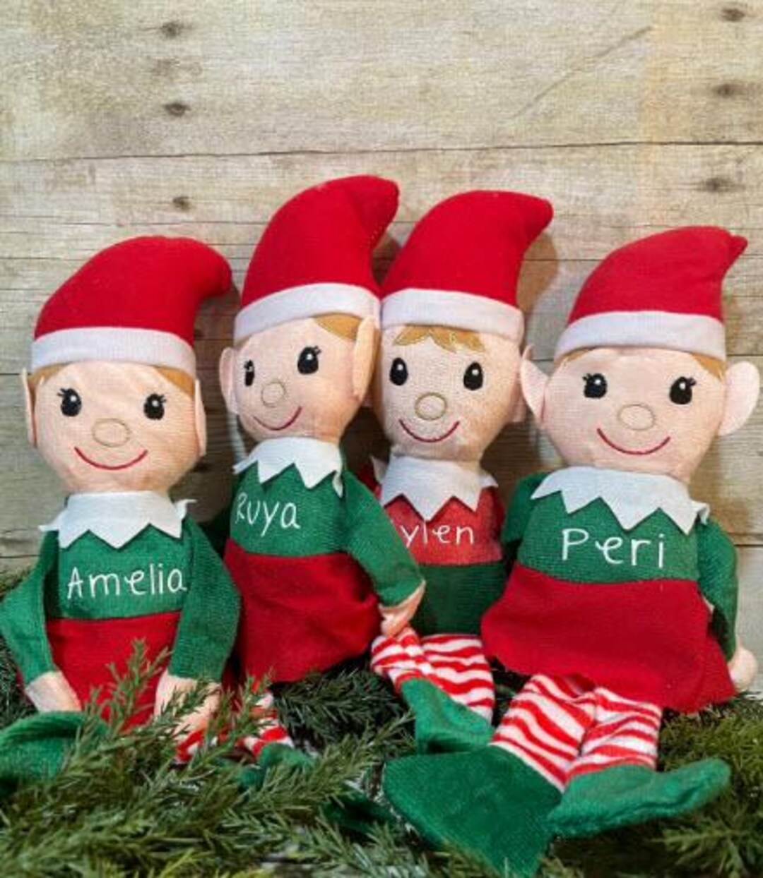 Personalized Christmas Elf Plush | Custom Name Holiday Toy - Etsy