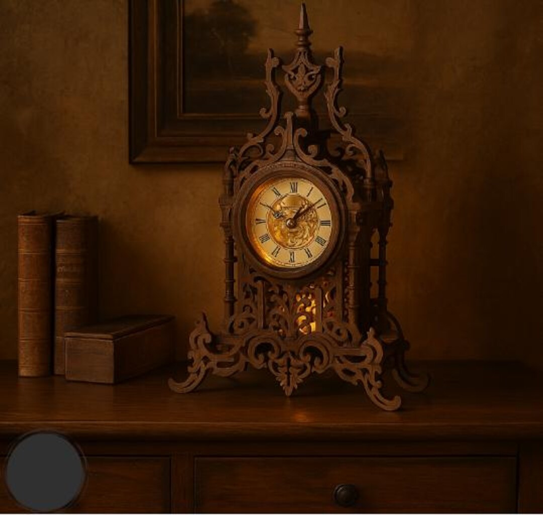 3D Wood Puzzle Clock Tower - 3D Puzzle Building Model, DIY Home Décor ...