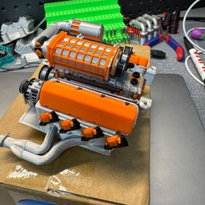 Vanquish H10 Optic Knights Customs 4WS Engine - Etsy