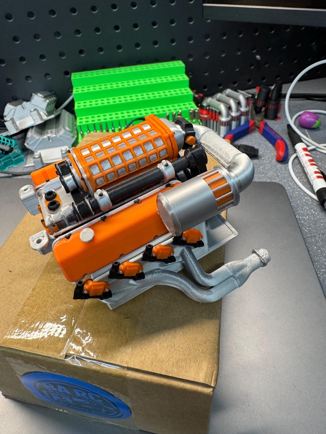 Vanquish H10 Optic Knights Customs 4WS Engine - Etsy
