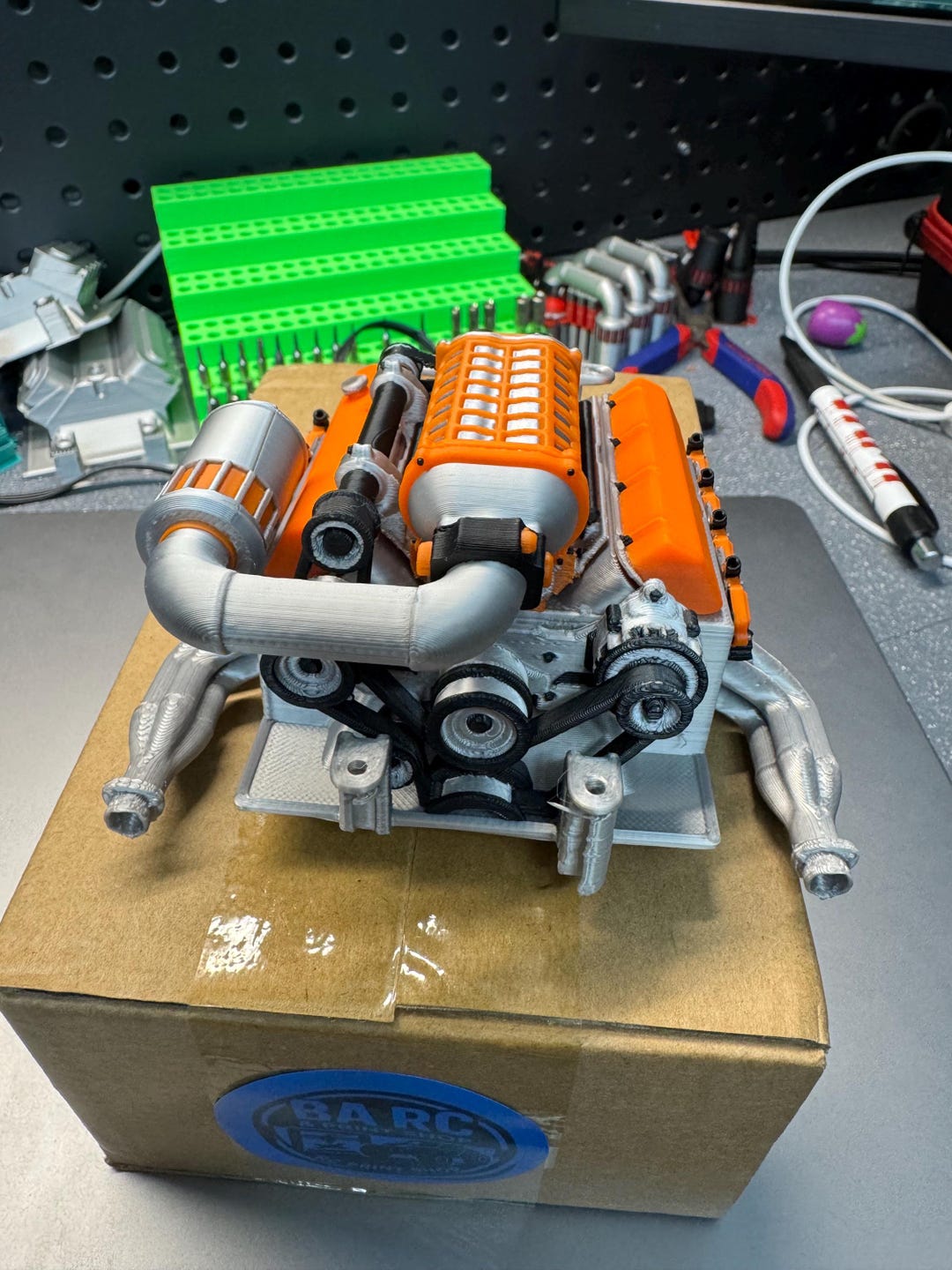 Vanquish H10 Optic Knights Customs 4WS Engine - Etsy