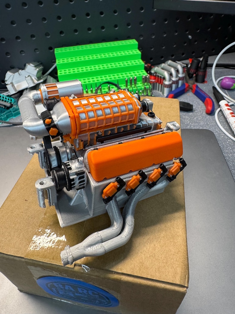 Vanquish H10 Optic Knights Customs 4WS Engine - Etsy