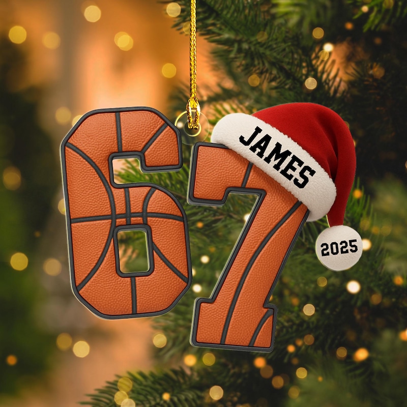 Number 67 Necklace - Etsy