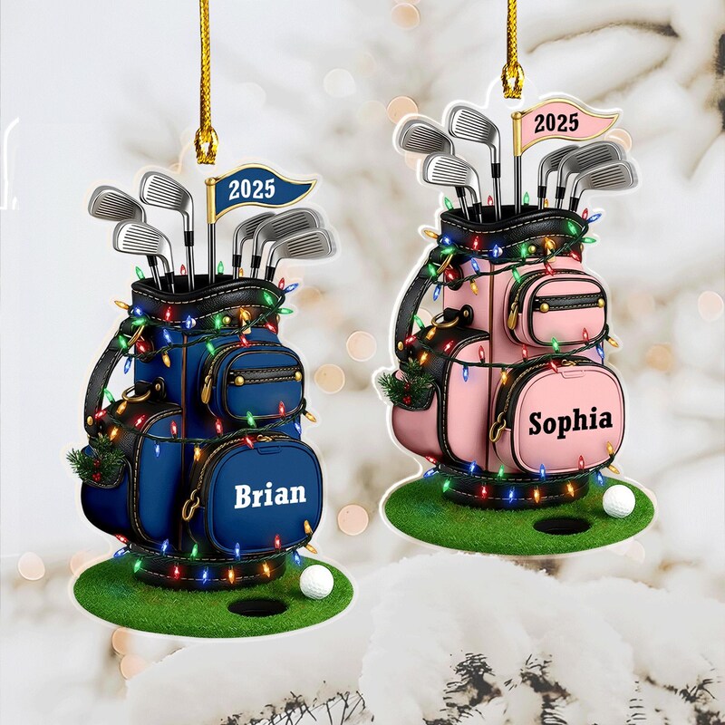 Christmas Golf Decor - Etsy