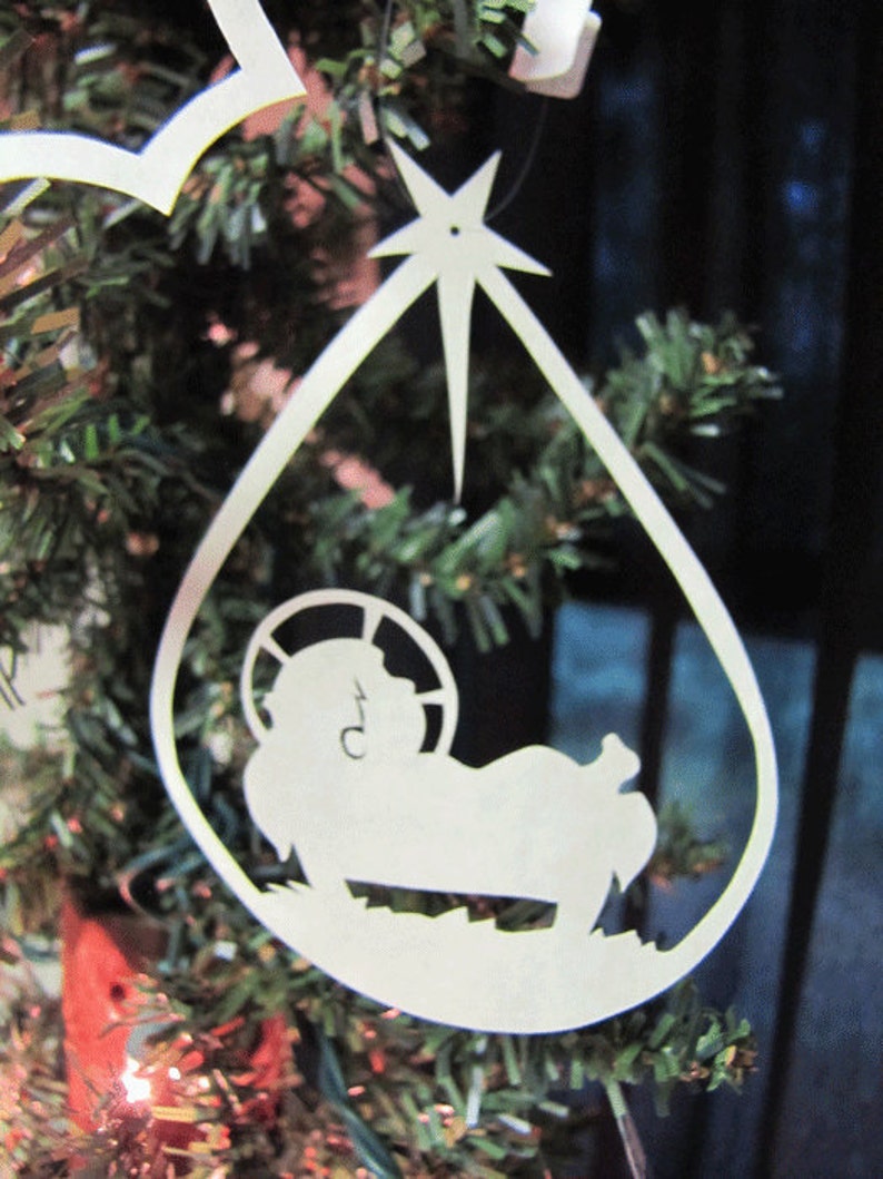 Christmas Ornaments Scherenschnitte Hand Paper Cutting Art - Etsy