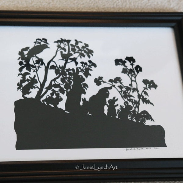 Scherenschnitte - Etsy