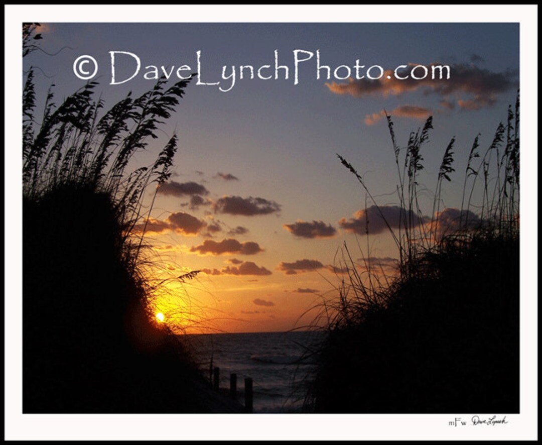 Obx Sunrise Over the Dunes - OBX Hatteras Island Outer Banks Rodanthe ...
