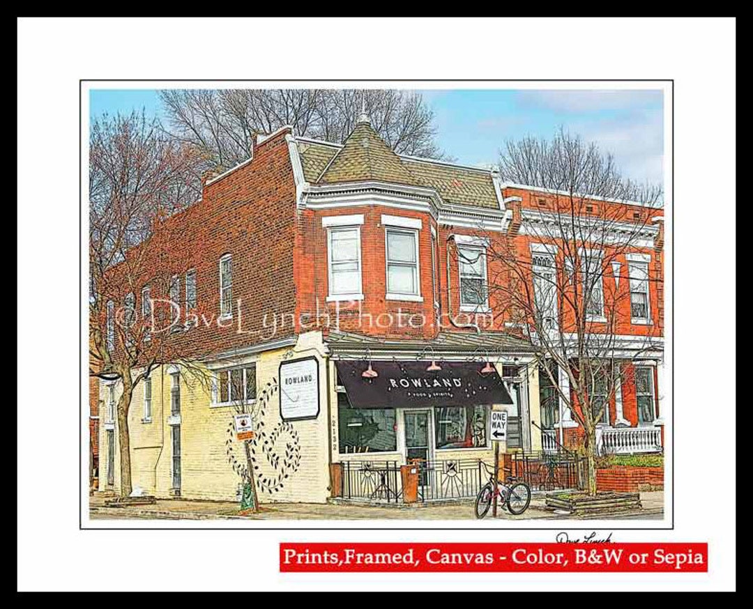 Richmond Virginia Art Photo Rowland Restaurant RVA Richmond Art ...