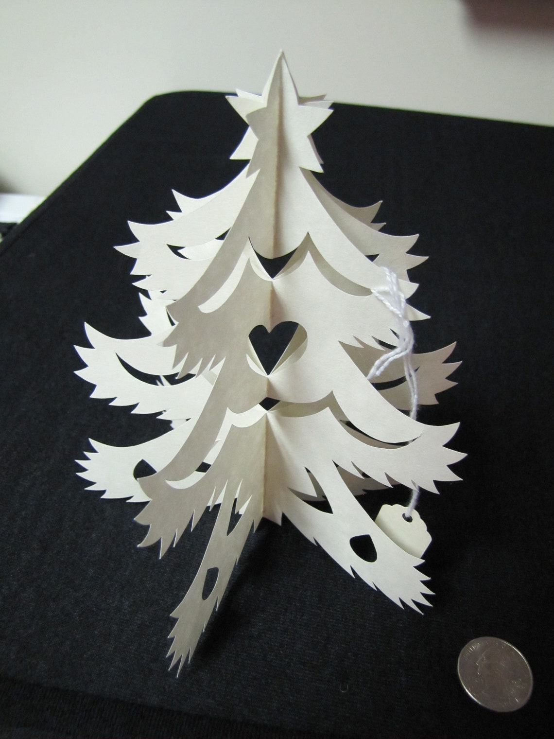 Paper Cutting Christmas Trees Scherenschnitte Decorations S Med LG or ...