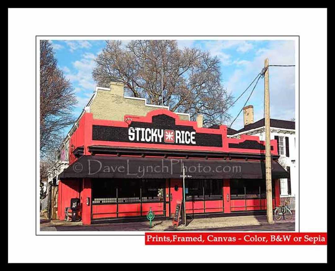 Richmond Virginia Art Photo Sticky Rice Restaurant - RVA - Richmond Art ...