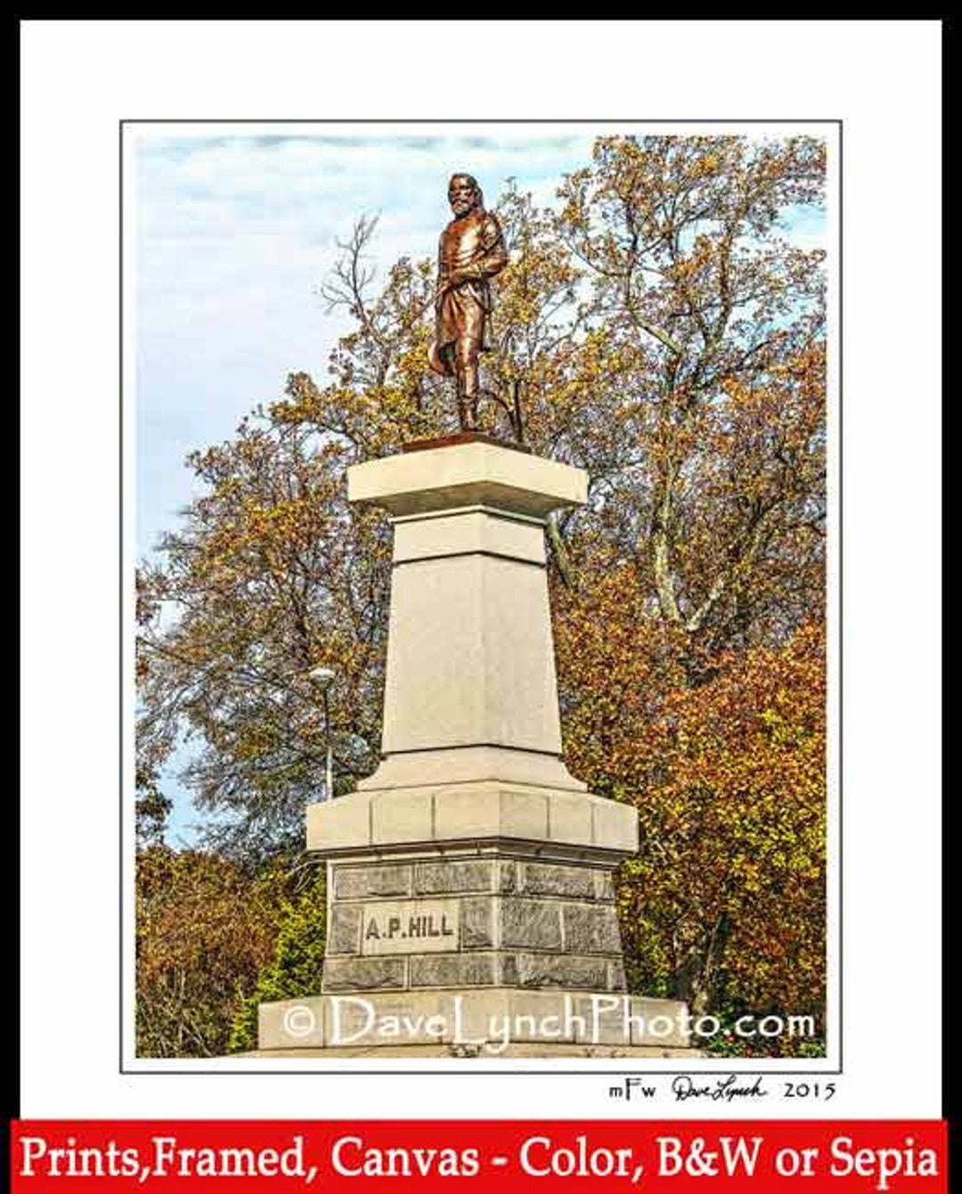 Richmond VA,A.P. Hill Monument,richmond Virginia,statue,general,civil ...