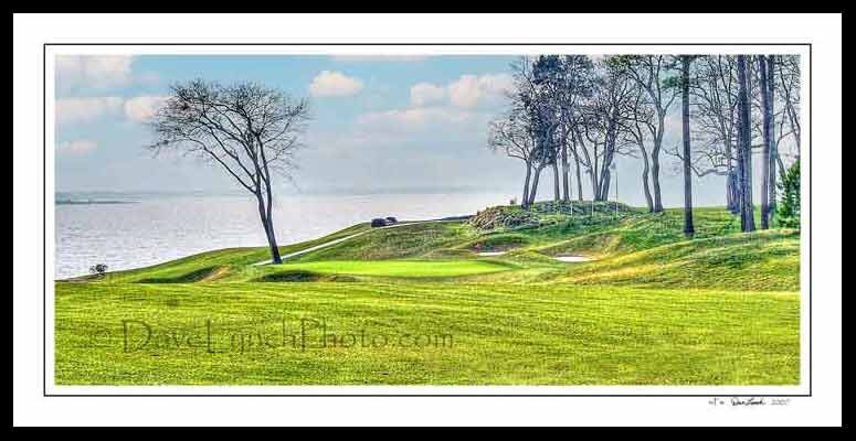 Williamsburg VA Virginia Kingsmill James River Course 16th Golf Art ...