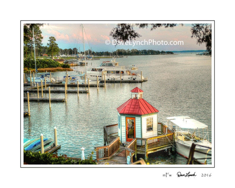 Tides Inn Irvington VA Art Photo Marina Rappahannock - Etsy