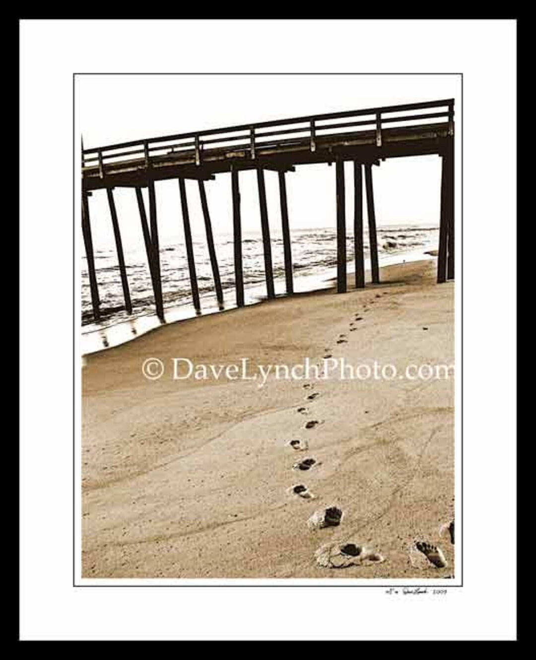 OBX NC North Carolina Footprints in the Sand Obx Hatteras NC Beach ...