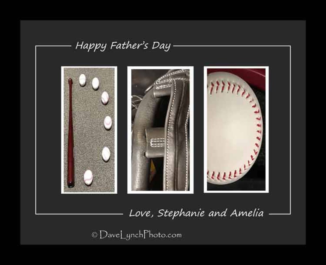 Happy Father's Day Dad BASEBALL Typography Letters Men quotes Alphabet ...