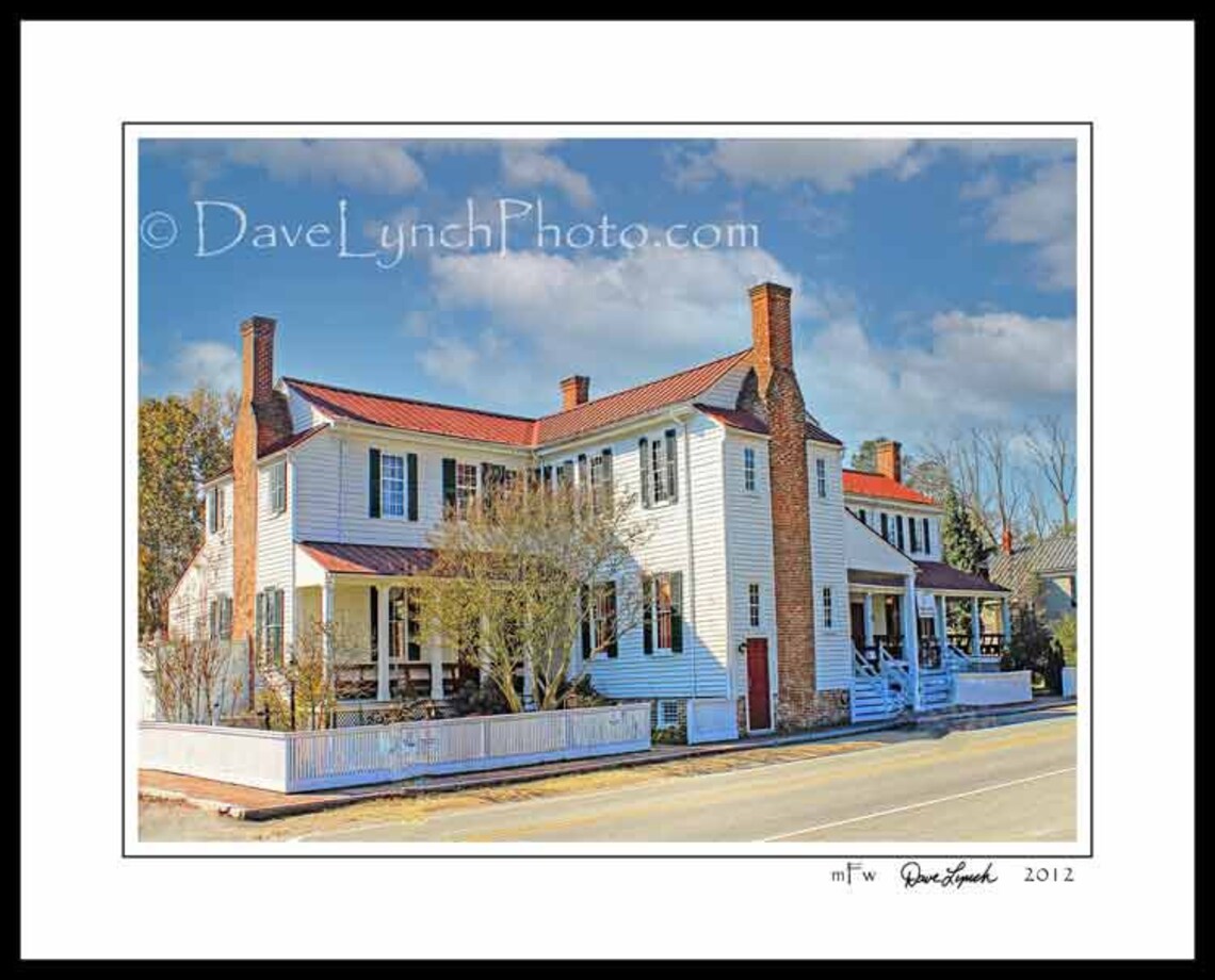 Hanover Tavern - Hanover Courthouse VA - Barksdale Theatre - Fine Art ...