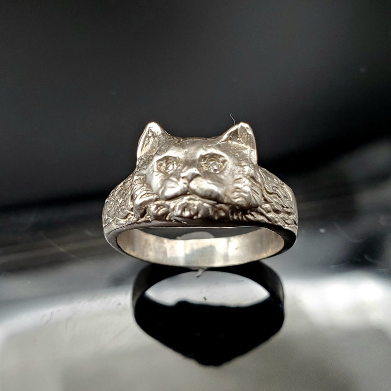 Cat Ring - Etsy