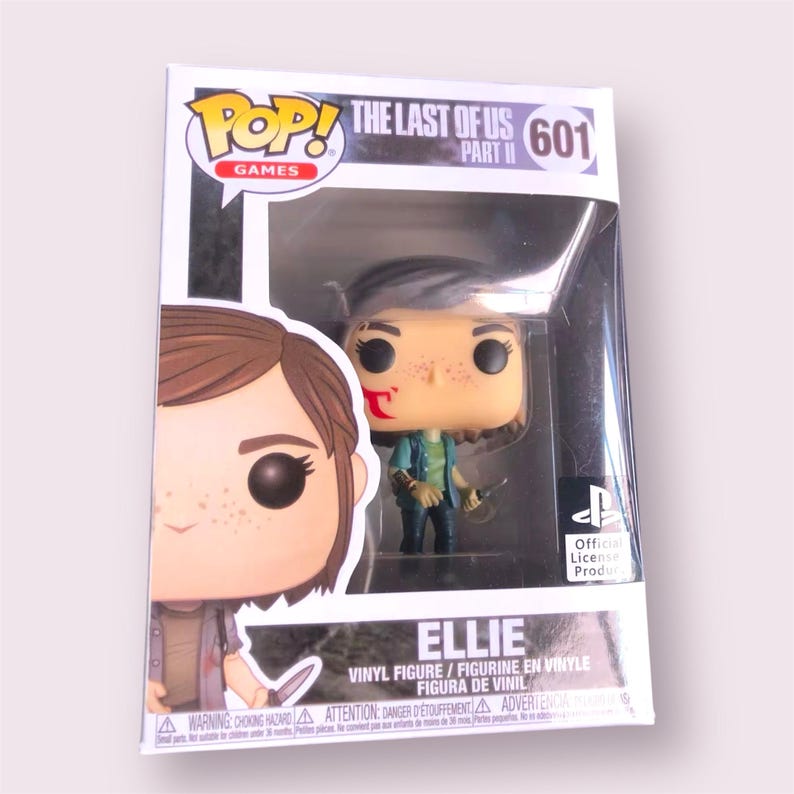 The Last of Us REPLICA Ellie Figure Pop New+original Box TLOU Figurine ...