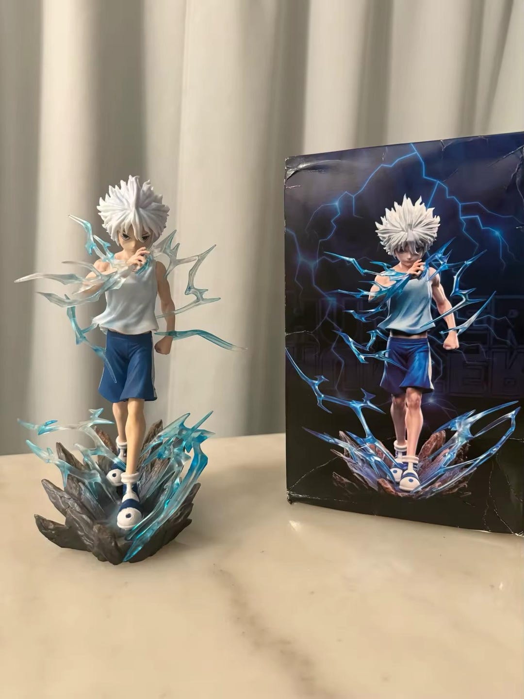 Killua Killua Zoldyck Figure Statue(9.8inch)(25cm) Hunterxhunter New ...